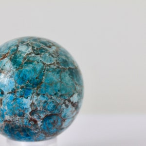 Blue Apatite Sphere - Etsy