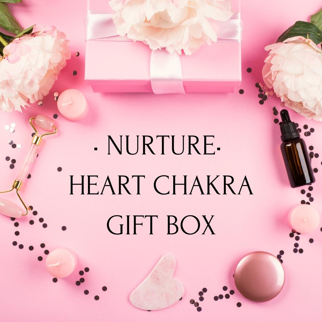 Heart Chakra Gift Box, Heart Chakra, Heart Chakra Gift Pack, Heart ...