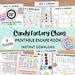 Candy Factory Chaos Escape Room for Kids - Printable Activity for ...