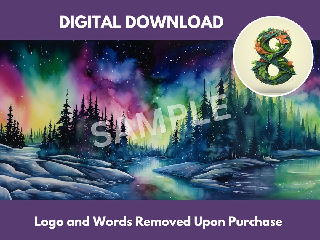 Digital Download | Northern Lights | Nature Lover | North Pole ...
