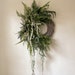 Cedar Christmas Wreath: White Amaranth & Pine Holiday Decor - Etsy