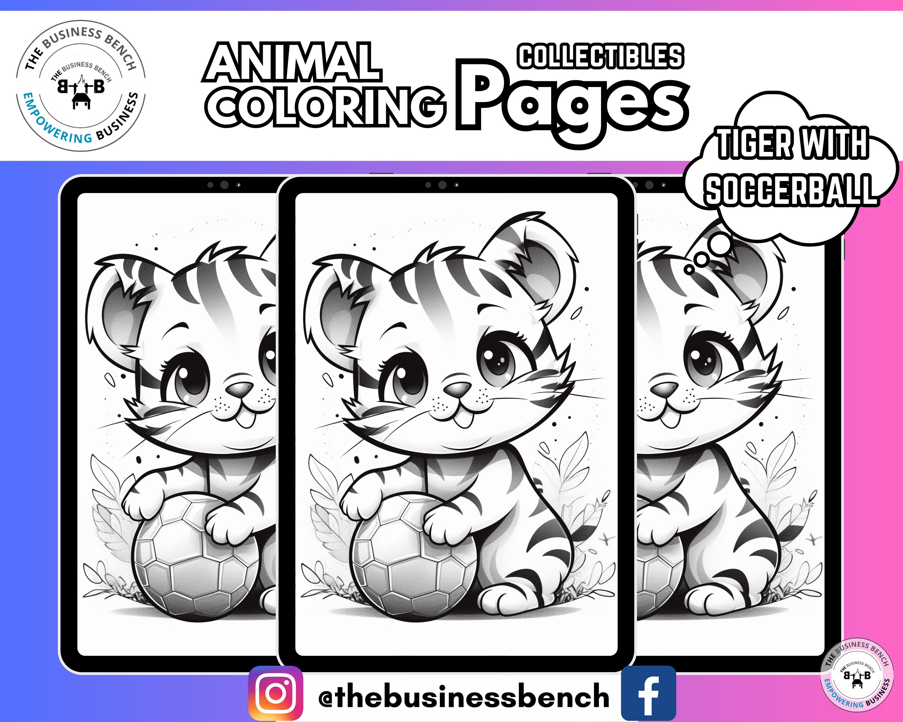 Unique Tiger #2 Coloring Page, Coloring Page for Kids, Boys, Girls ...