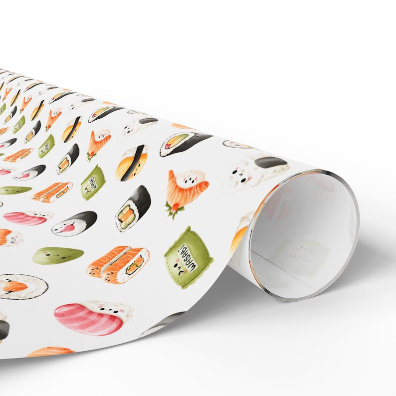 Sushi Wrapping Paper - Etsy