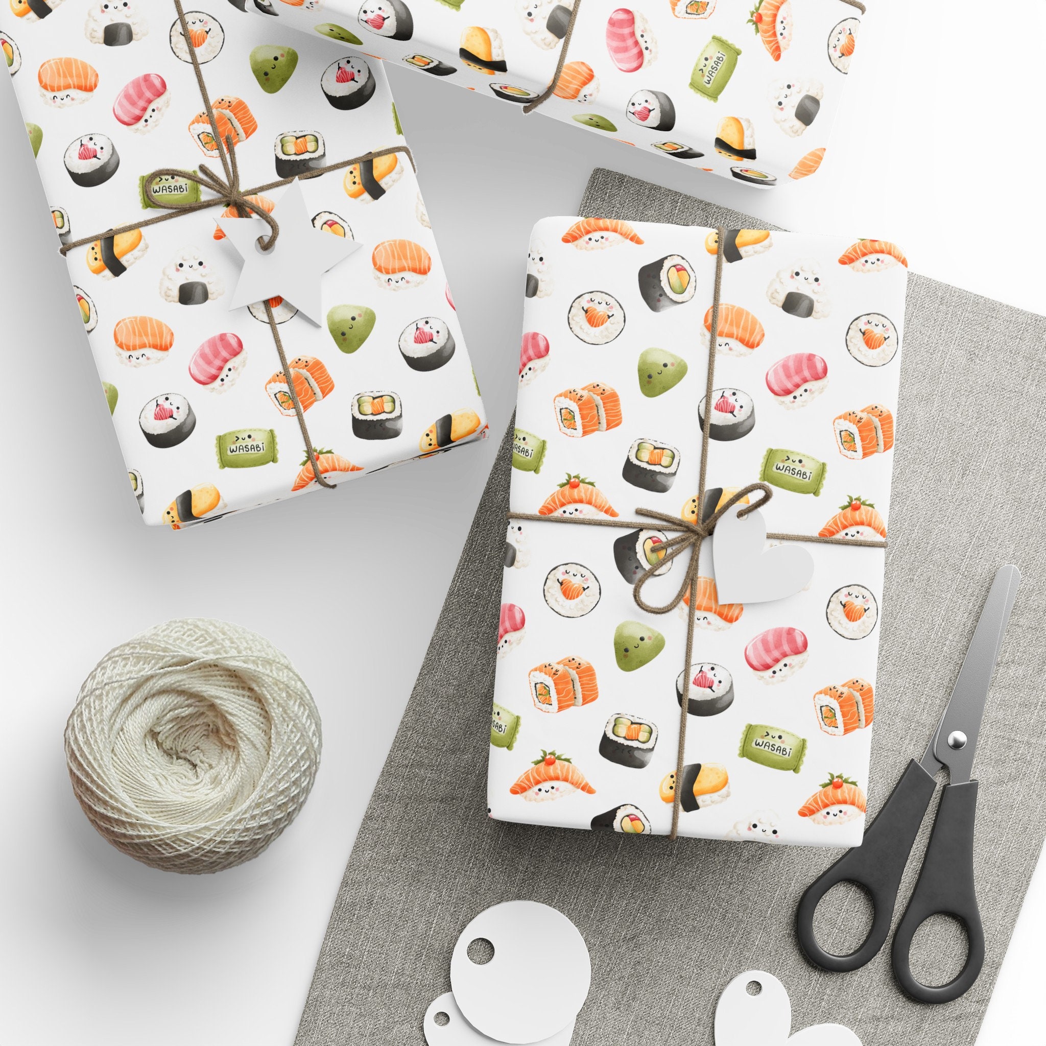Sushi Wrapping Paper - Etsy