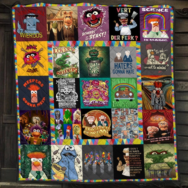 Muppet Quilt - Etsy