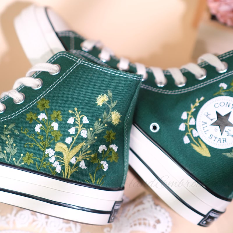 Christmas Converse Uk - Etsy