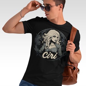 Team Ciri Witcher T-shirt, Bookish Gift, Cirilla Witcher Actress, Freya ...