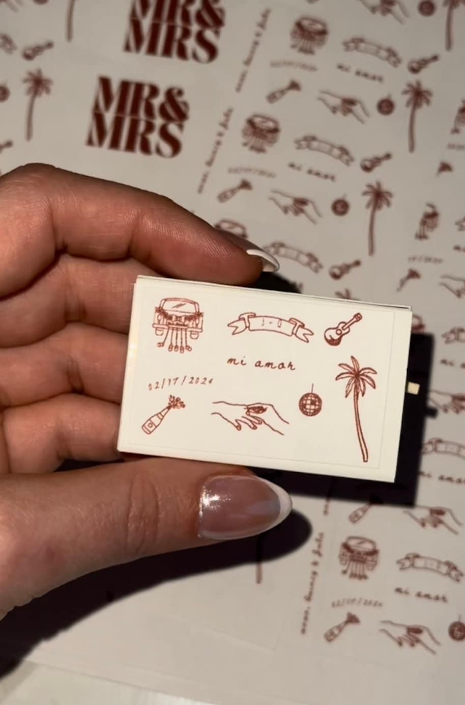 Custom Matchbox Design, Matchbox Template, Personalized Matches for ...