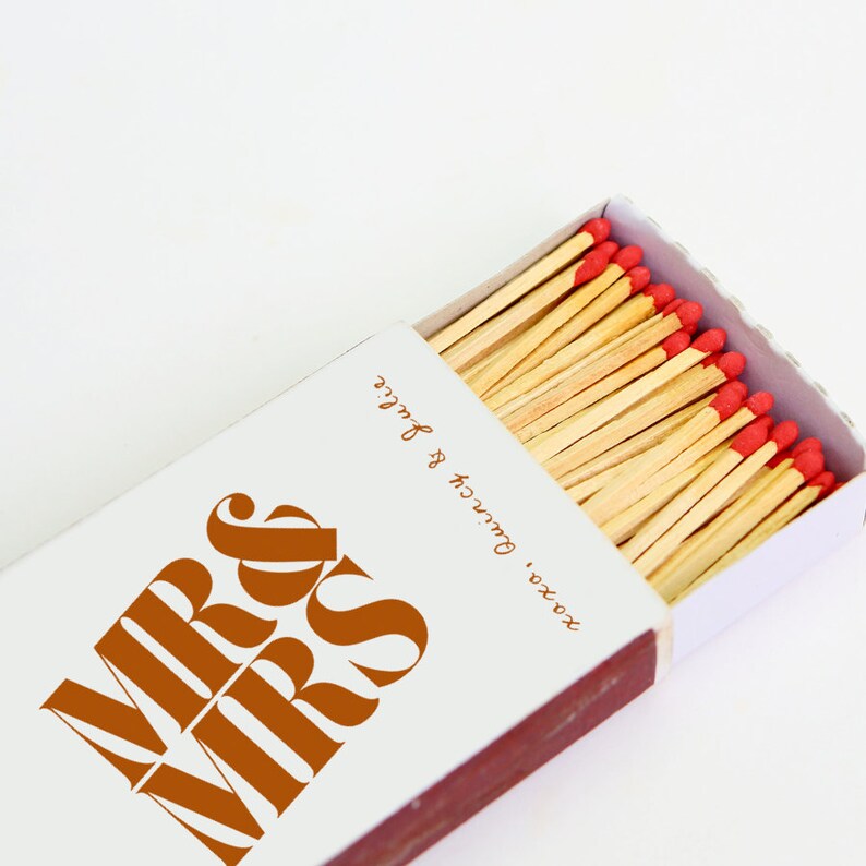 Custom Matchbox Design, Matchbox Template, Personalized Matches for ...
