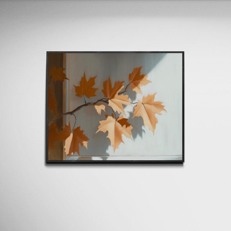 Vintage Fall Art Set of 4, Fall Digital Prints, Fall Decor Wall Art ...