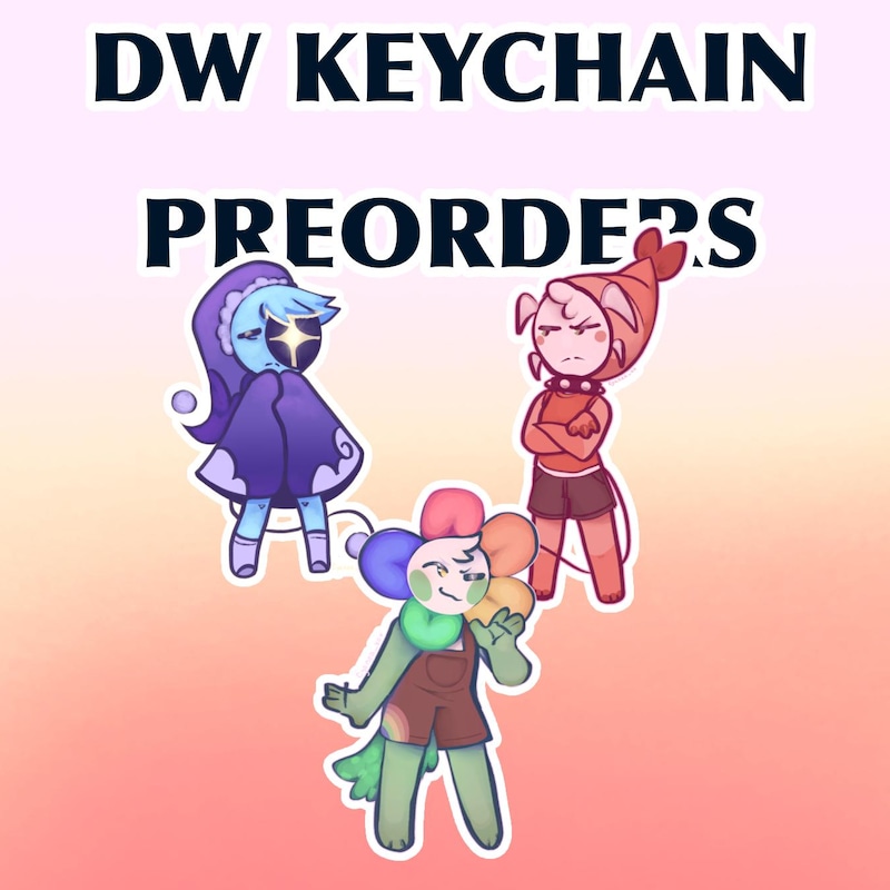 Dandy World Keychain - Etsy