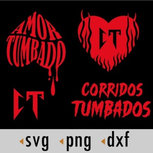Corridos Tumbados SVG, CT Svg, Amor Tumbado Png, Svg, Dxf - Etsy Canada