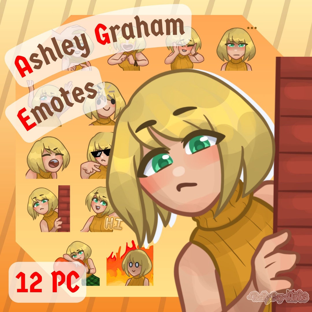 Ashley Emotes [12 PACK] - Etsy