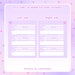 Purple Pixel Password Tracker Printable Set - Etsy