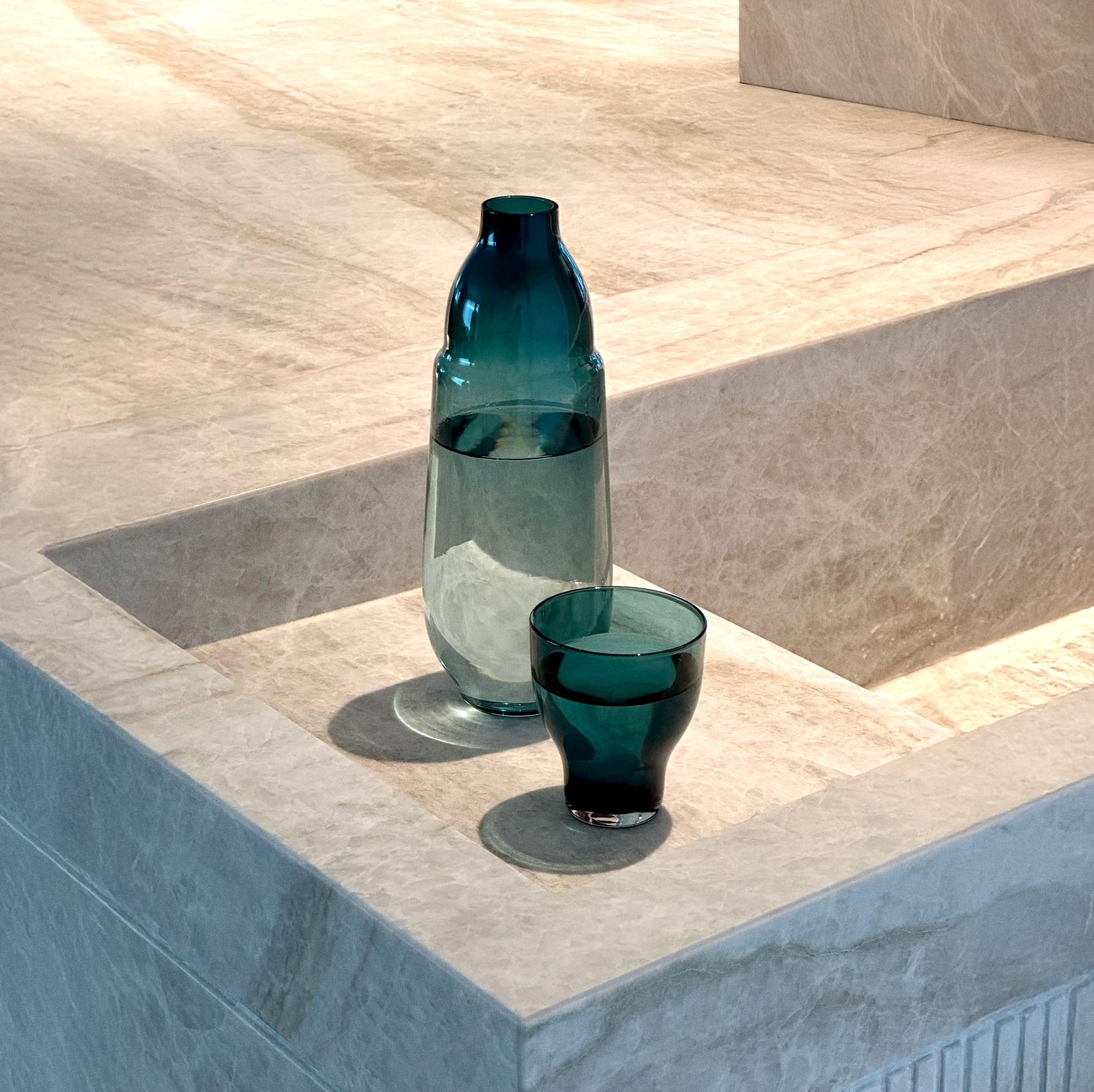 Bohemian Crystal Carafe With Lid-cup: Limited Edition Colors - Etsy