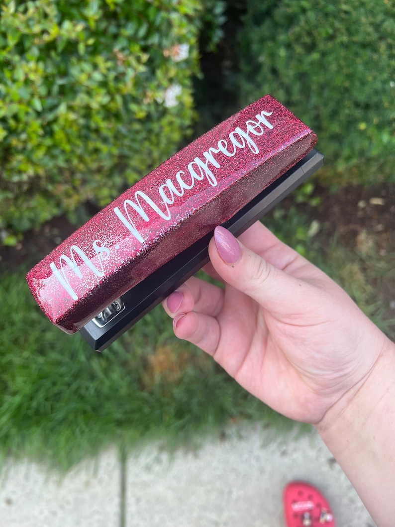Customizable Glitter Stapler - Etsy