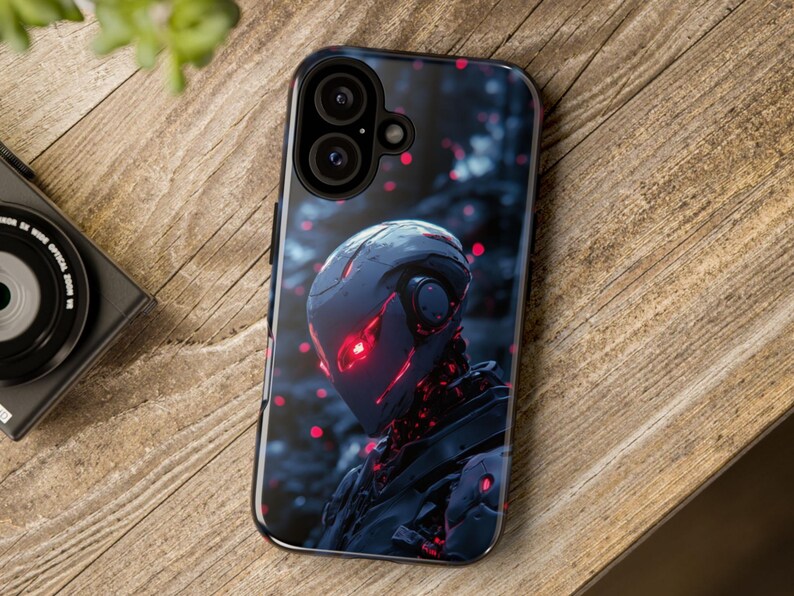 Sci-fi Robot Phone Case | Cyberpunk Art Tech Design for Iphone, Samsung ...
