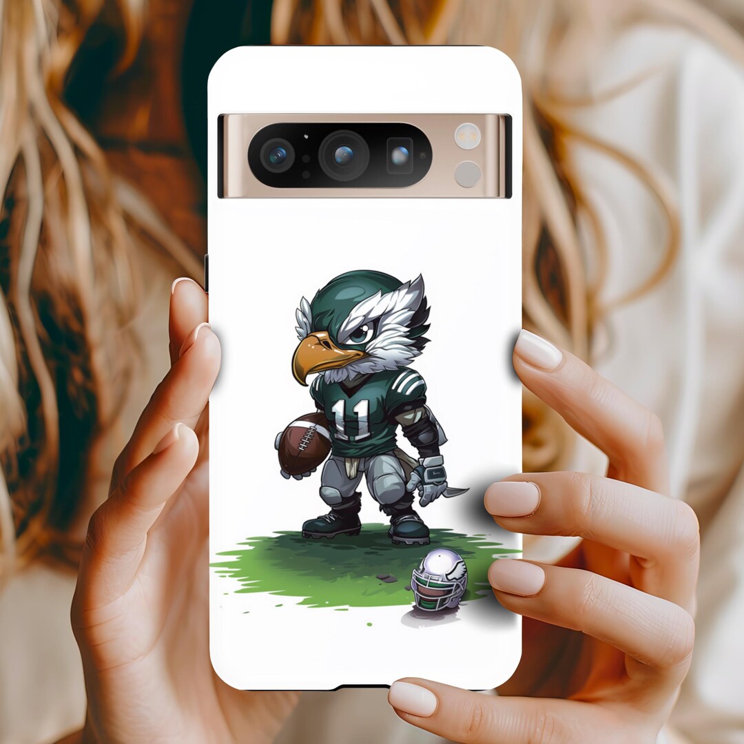 Eagle Football Mascot Pixel Case Green Team Spirit Chibi Art for Google ...