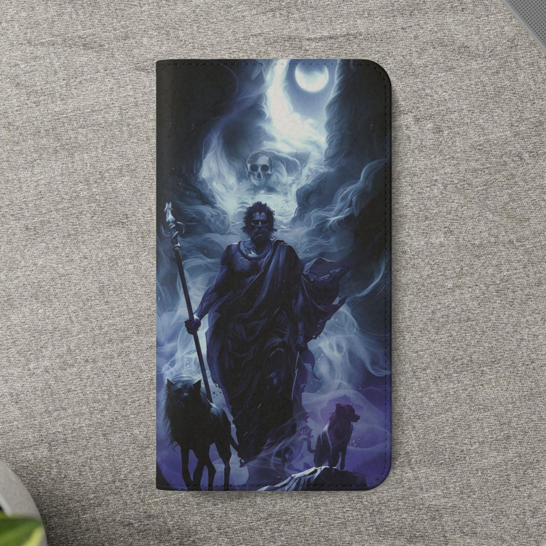 Hades Underworld King Wallet Case Dark Mythology Fantasy Art iPhone 16 ...