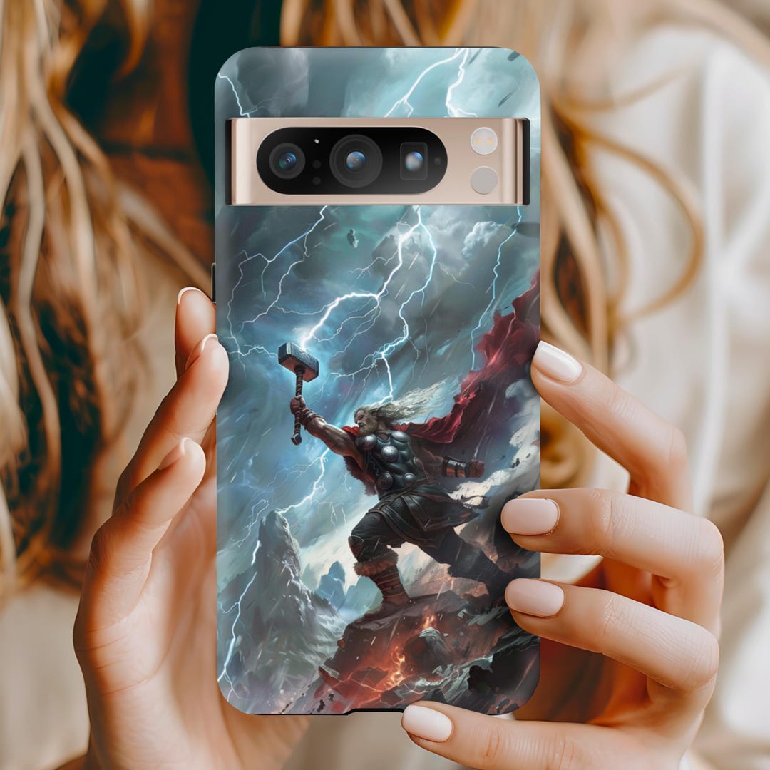 Thor Lightning Storm Pixel Case Mjolnir Thunder Art for Google Pixel 9 ...