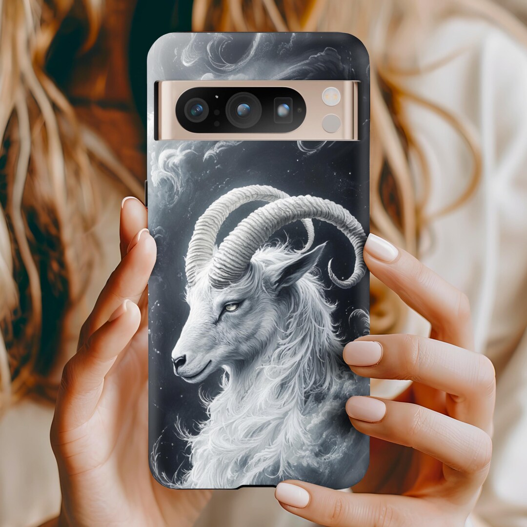 Storm Ram Pixel Case Mystical Horned Beast Art for Google Pixel 9 8 7 6 ...