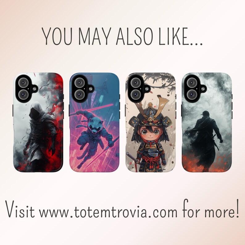 Shadow Ninja Fire iPhone Case Hooded Warrior for iPhone 17 16 15 14 13 ...