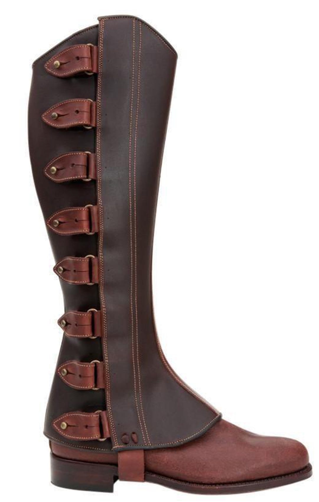 Portuguese Equestrian Handcrafted Half Chaps Premium Leather Riding ...