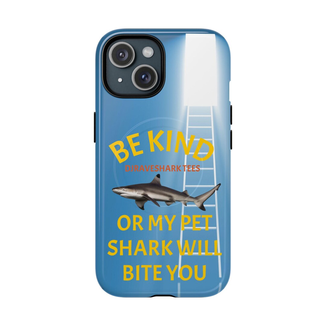 Shark-themed Tough Magnetic Cases, Stylish Phone Protection, Fun Gift ...