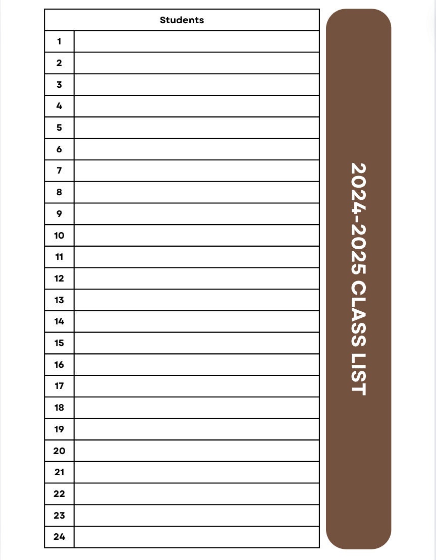 Teacher Binder Organization Forms - Etsy