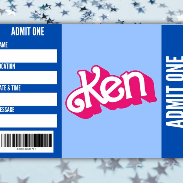 Movie Ticket Invite - Etsy