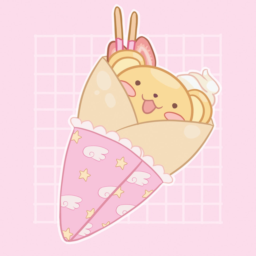 Cardcaptor Sakura Kero Chan Crepe 5x5 Mini Print - Etsy