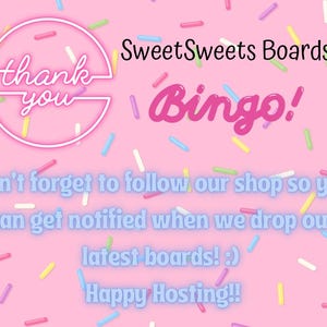 Mixed PYP 20/21/22 Bingo Game Regular 15 Line Game Bingo Boar Graphic ...