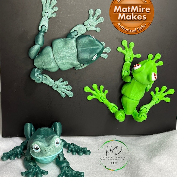 3d Printed Whites Tree Frog - Etsy