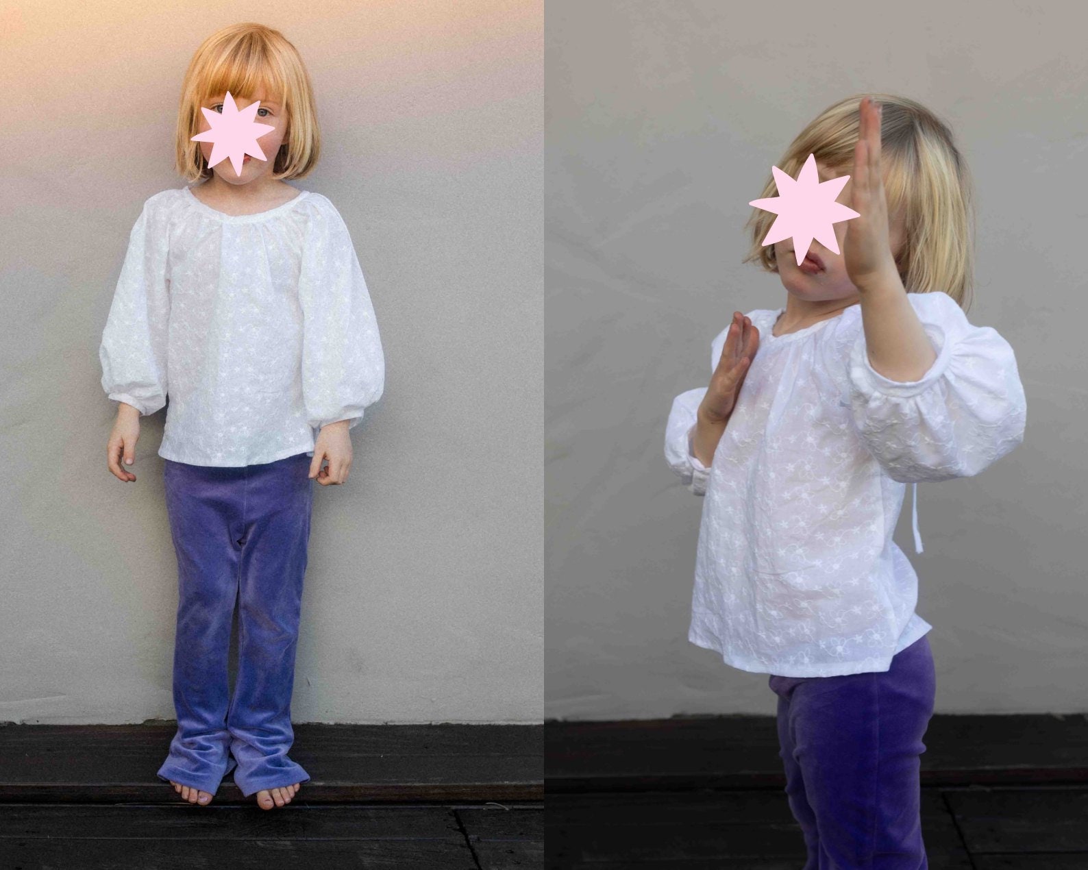 Childrens Blouse PDF Sewing Pattern, Baby Toddler Pattern, Beginner ...