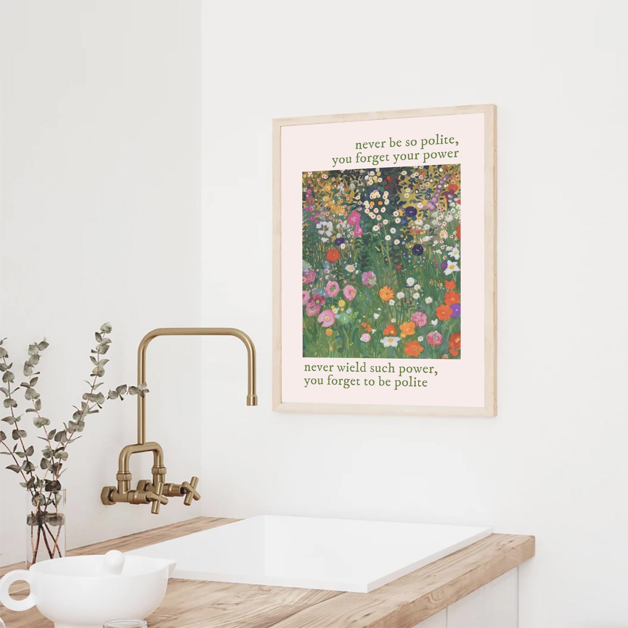 Set of 2 Never Be so Kind You Forget to Be Clever Taylor Poster ...