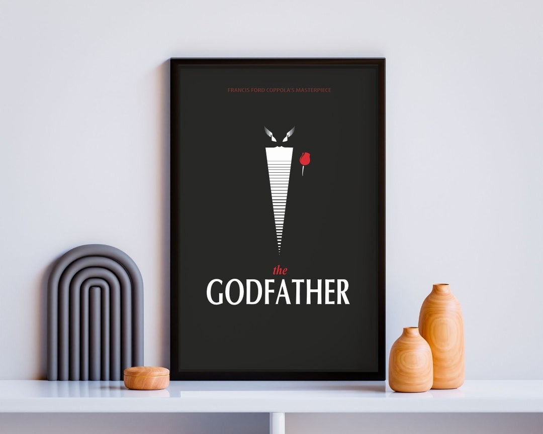 The Godfather Movie Poster Digital Download Minimalist - Etsy Australia