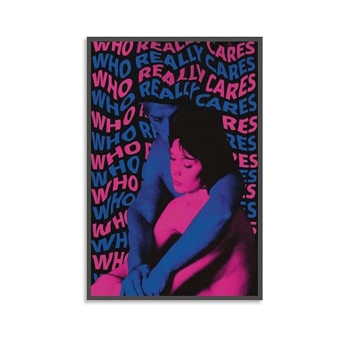 Who Really Cares Poster Tv Girl Poster Tv Girl Vintage Poster Tv