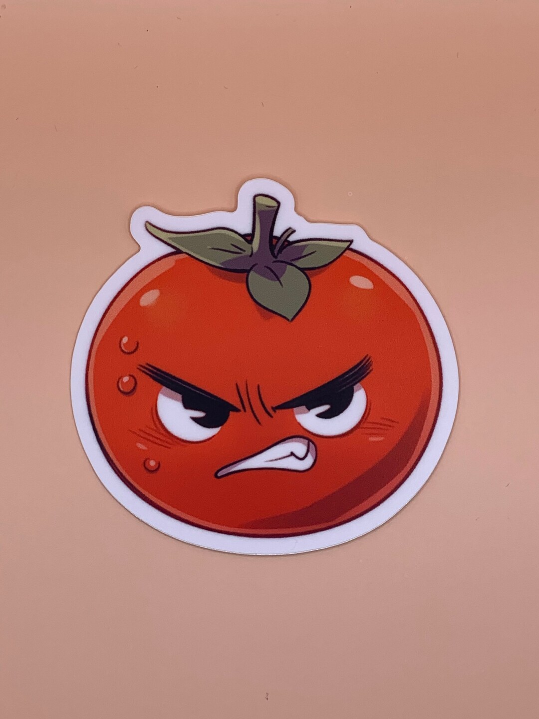 Cute Chibi Tomato Sticker Chibi Cute Vinyl Laptop - Etsy