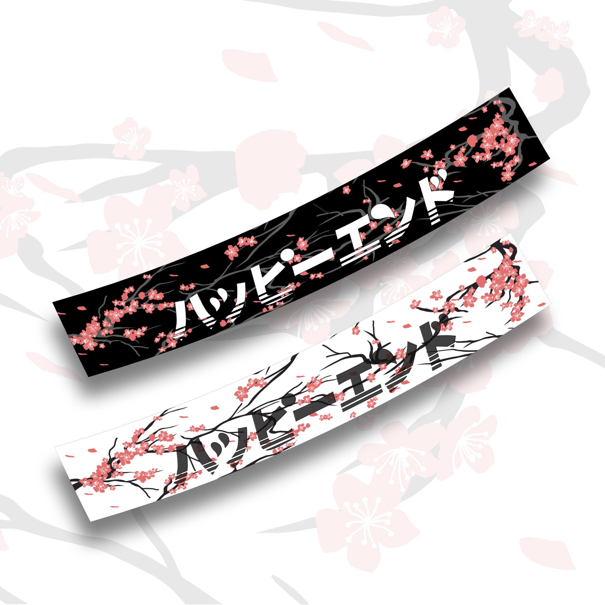 Windshield Banner - Cherry Blossoms Japanese Edition 60" (air Release ...