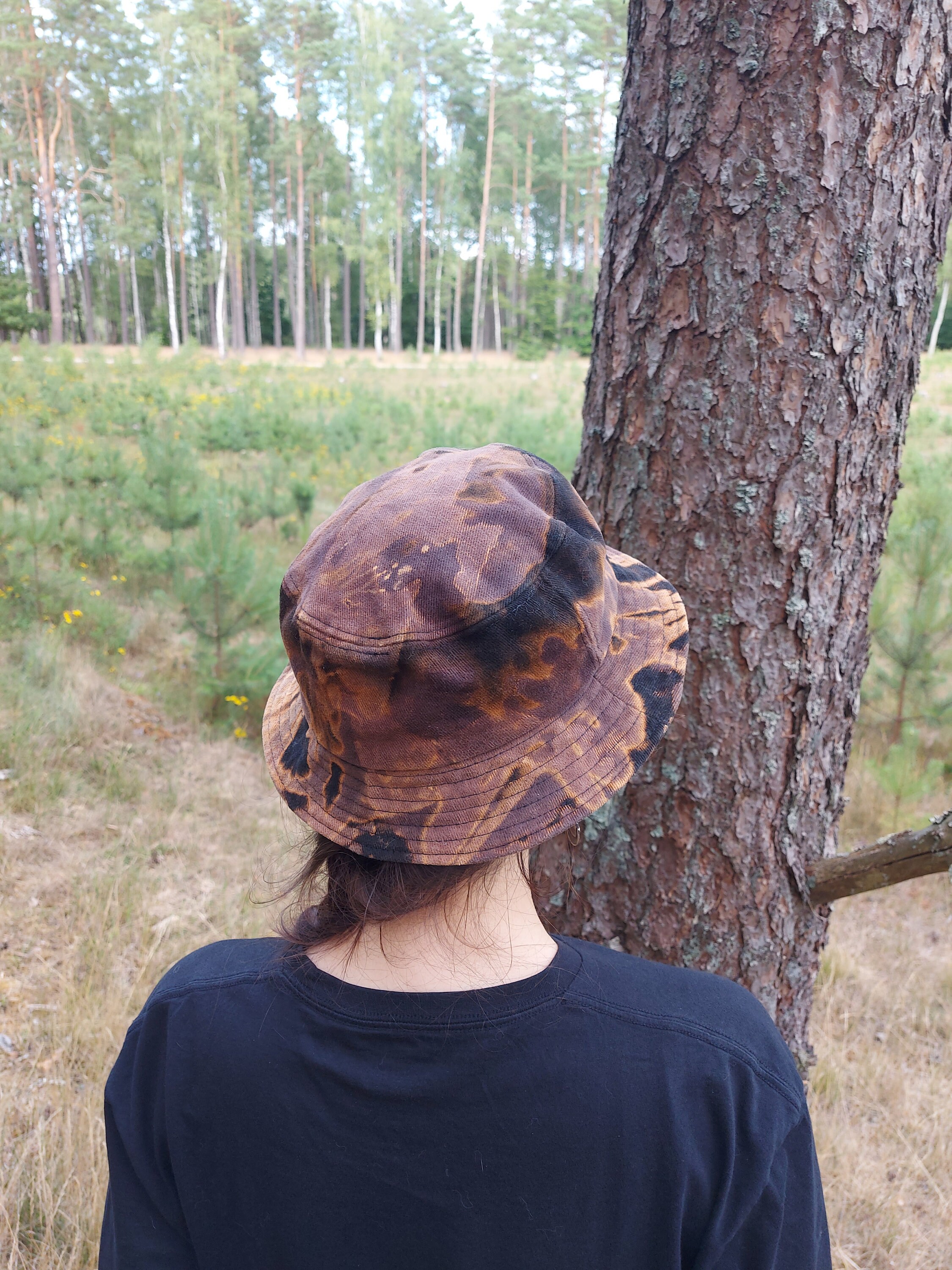 Acid Tiger Shark Panama, Orange Camouflage Bucket Hat, Nature Force Hat ...