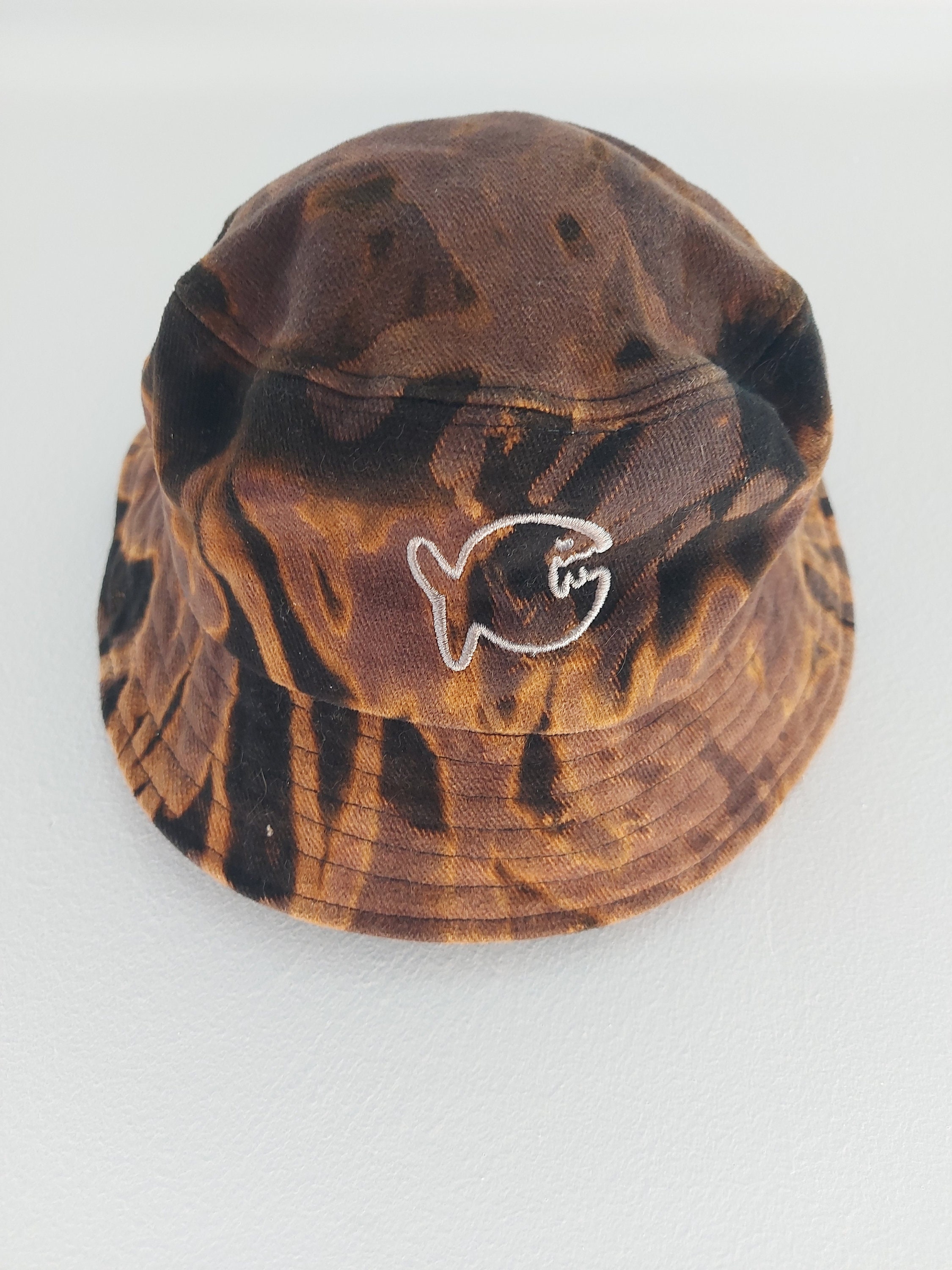 Acid Tiger Shark Panama, Orange Camouflage Bucket Hat, Nature Force Hat ...
