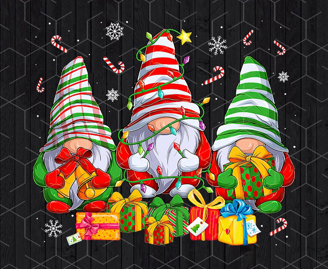 Christmas Gnomes Png, Merry Christmas Gnome, Gnome Sublimation ...