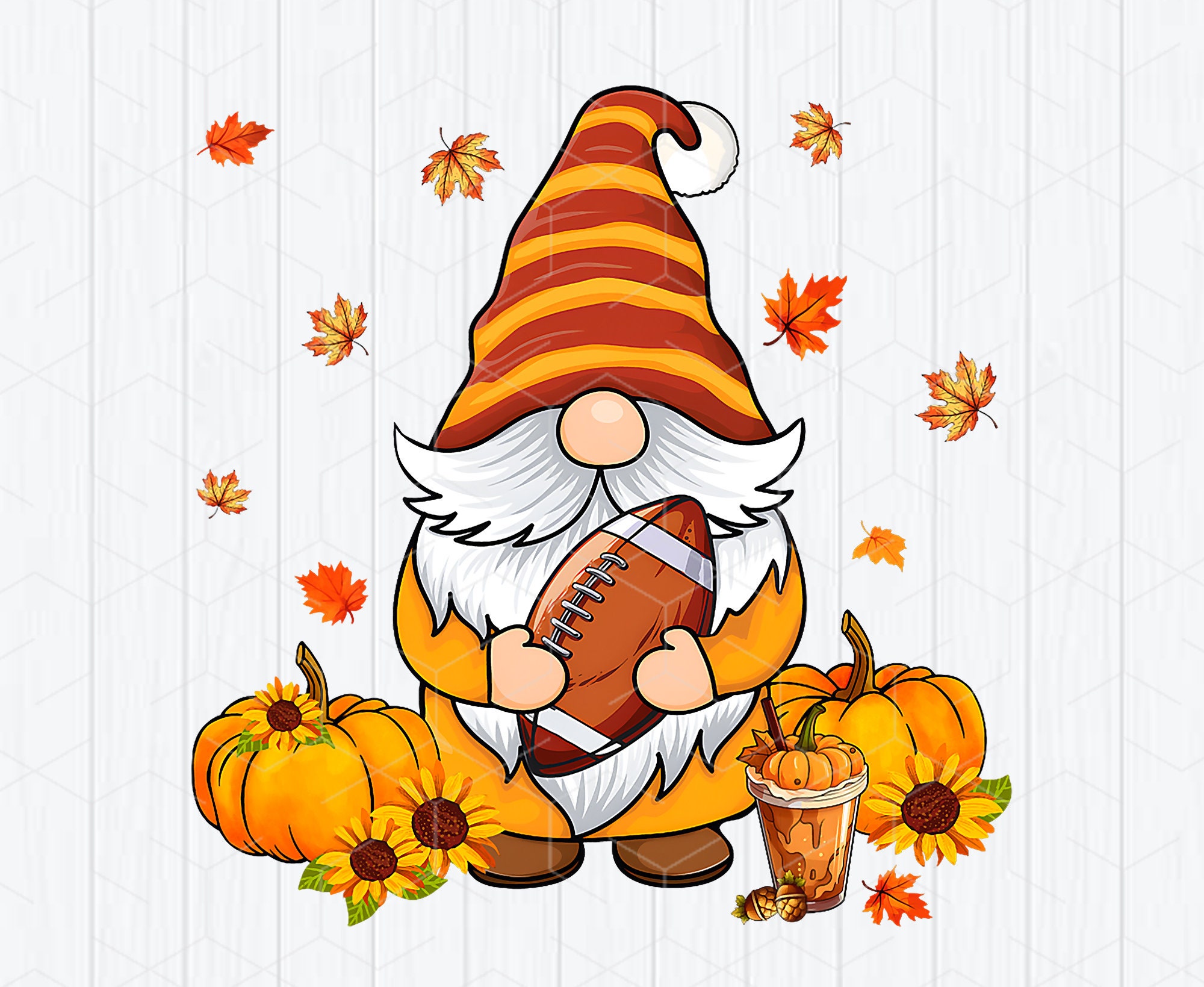 Fall Gnomes Png Gnomes Fall Sublimation Design Gnome With - Etsy