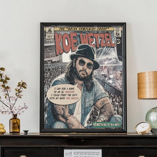 Koe Wetzel Album Posters - Etsy