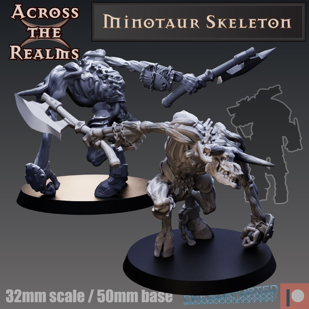 Minotaur Skeletons - Etsy
