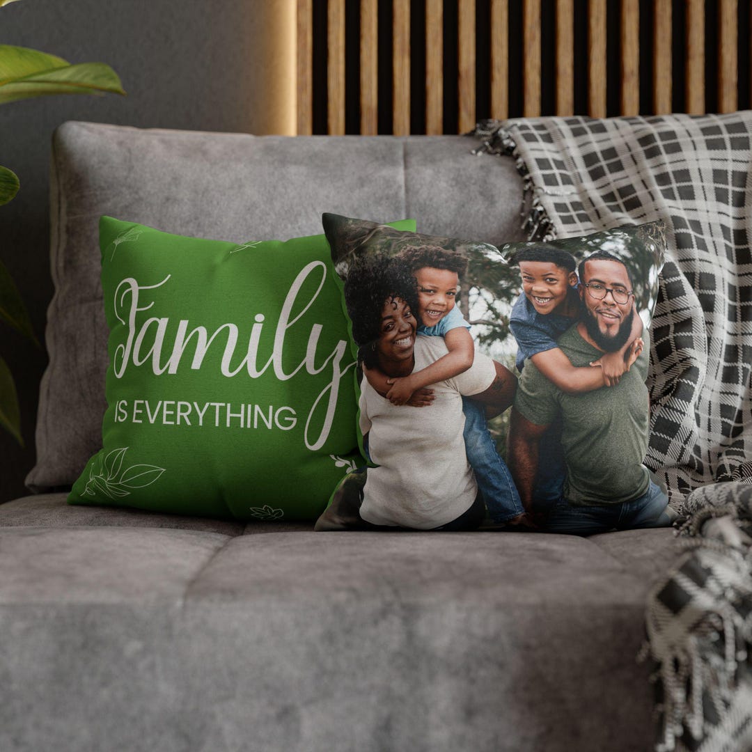 Family Custom Pillow, Customized Photo Pillows Person, Personalized ...