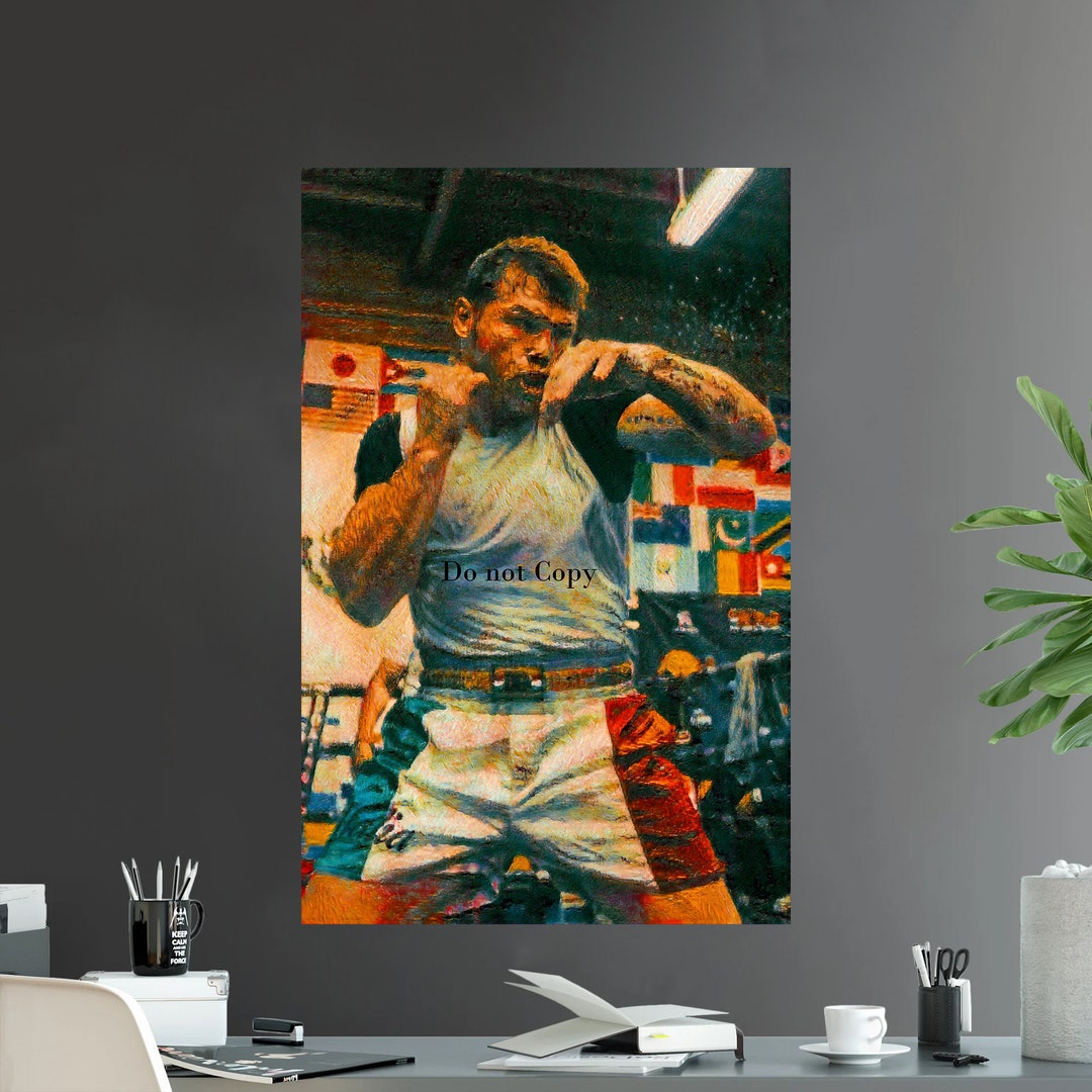 Canelo Alvarez Champion Iconic Fighter Series 1 Poster "shadow" Boxing ...