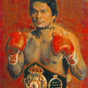 Roberto Duran Undisputed Champion Iconic Fighter Series 2 Poster "hands or Stone " Boxing Wall ...
