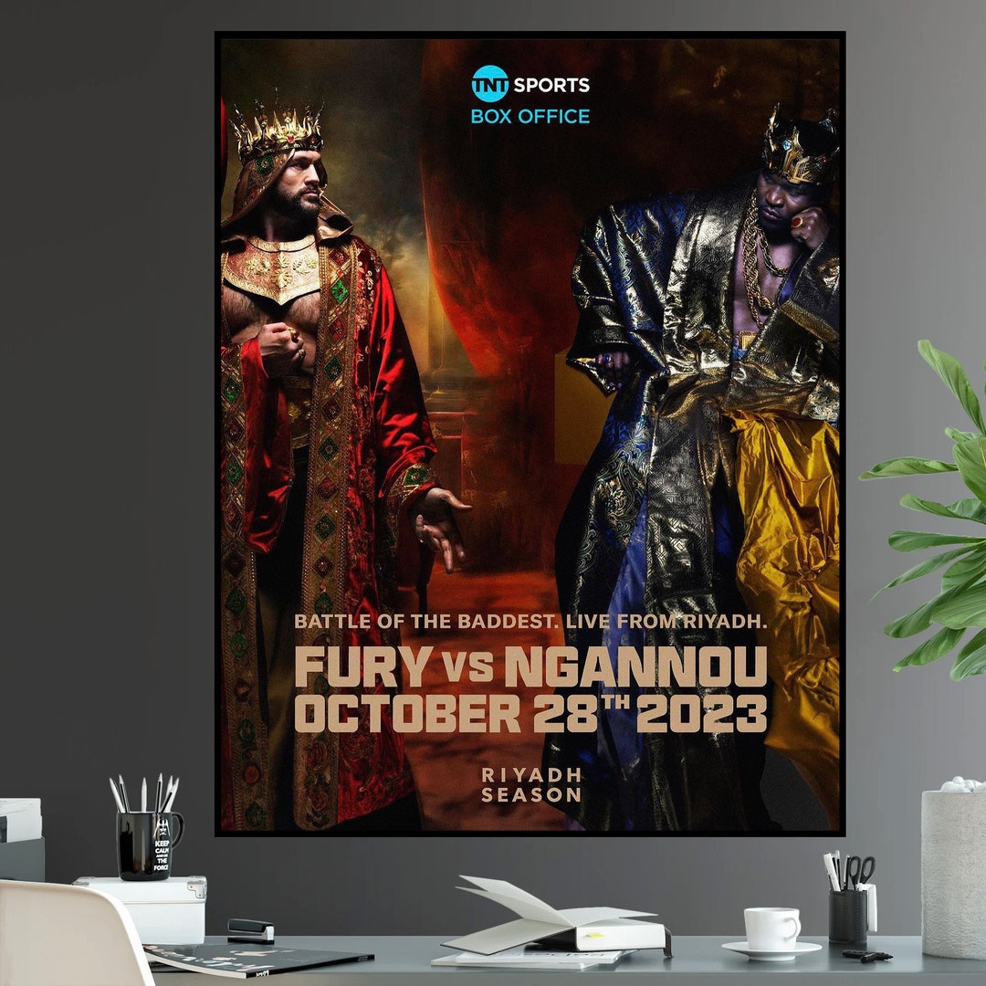 Tyson Fury Vs Francis Ngannou Undisputed Heavyweight World Championship ...