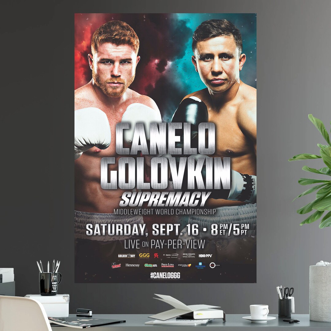 Canelo Alvarez Vs Gennady Golovkin 1 World Middleweight Bout ...